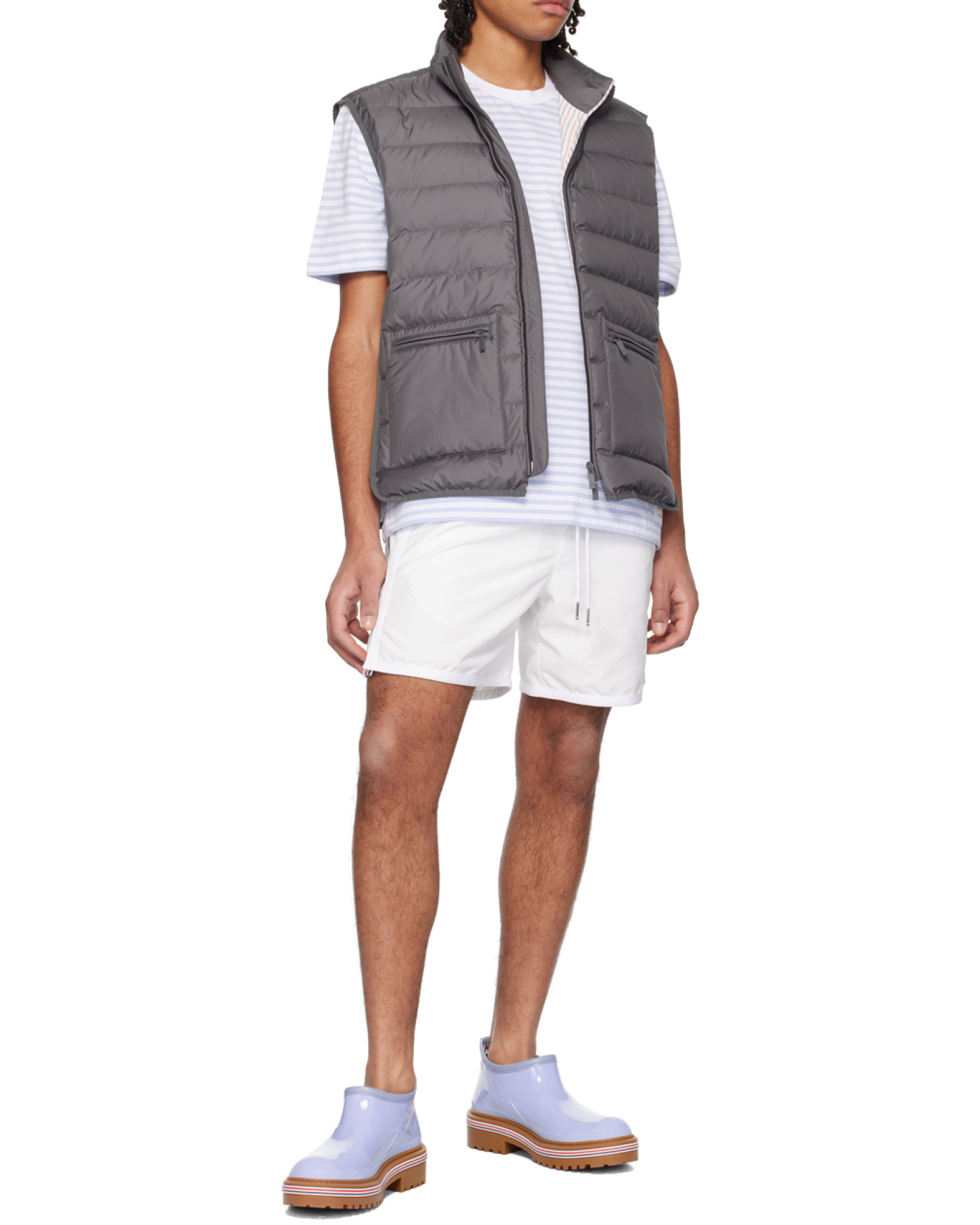 THOM BROWNE Thom Browne Zipped Down Gilet